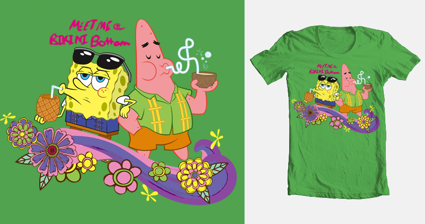 Threadless launches SpongeBob T-shirt design competition | SpongeBuddy ...