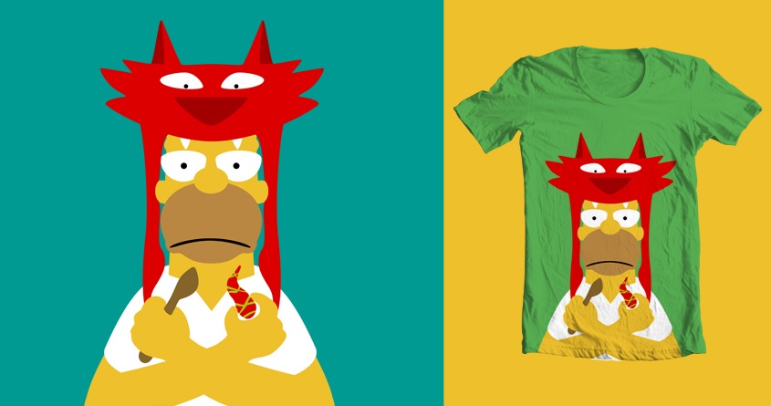 Simpsons Challenge - Spirit Guide | Threadless