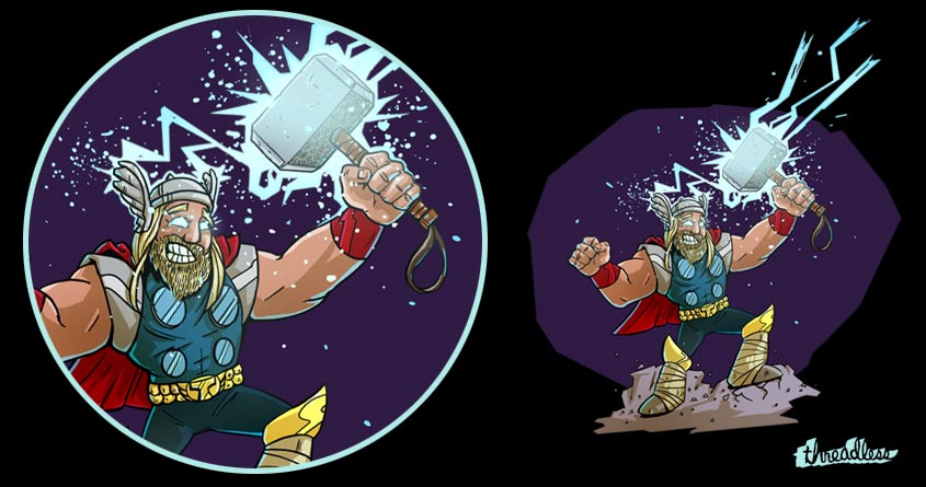 RECHARGE! Accepted for THOR Challenge! | Threadless