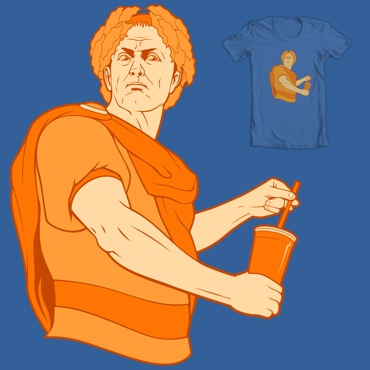 Orange Julius (Caesar) - Up for Voting! | Threadless